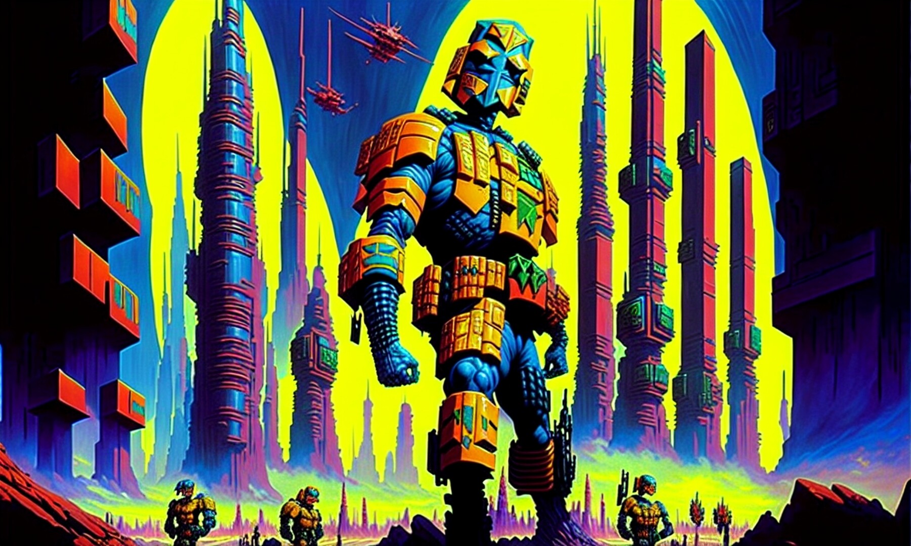 ArtStation - 90 Alien city scenes wallpapers part 2 | Artworks