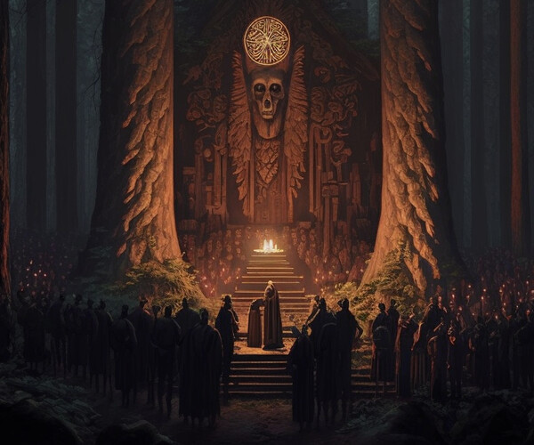 ArtStation - Woodland Ritual | Artworks