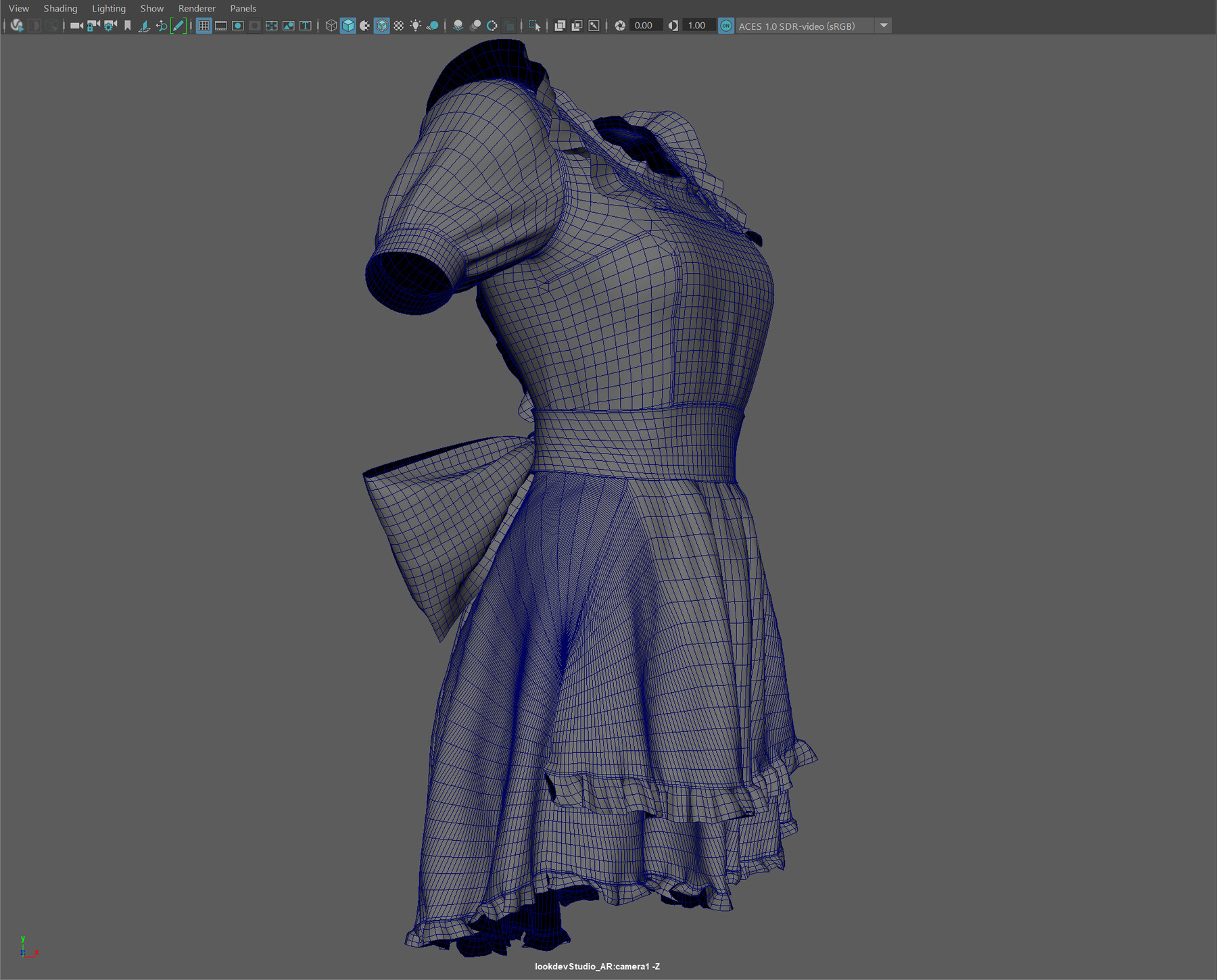 ArtStation - ClothCG: Maid Outfit 002a Marvelous+ZB+PBR 8K 3DAssets | Resources