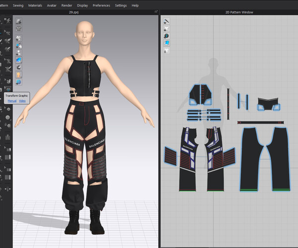 ArtStation - 3 Girl's Outfits (P3) _ Marvelous / CLO | Game Assets