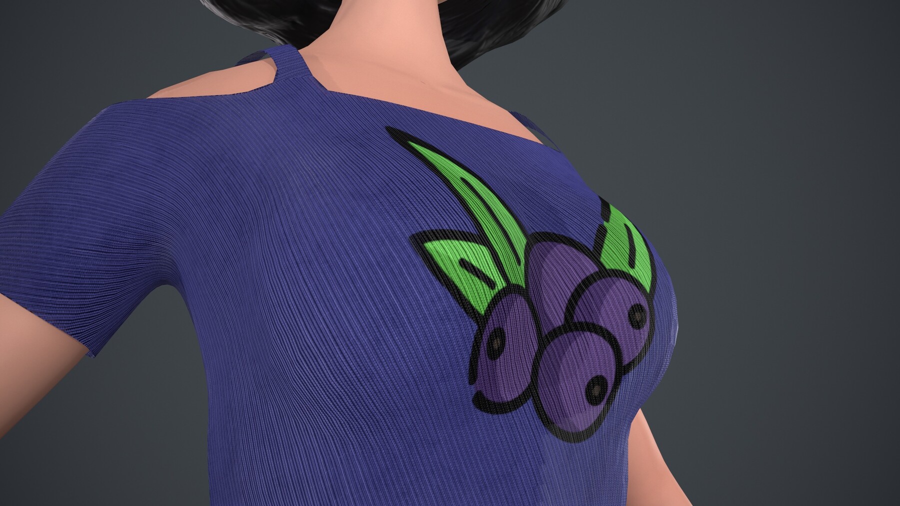 ArtStation - Cute Girl 3d Model | 3d Model |Game assets for game | girl ...