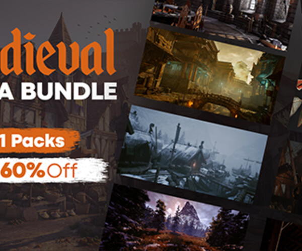 ArtStation - Medieval Environment Mega Bundle | Game Assets