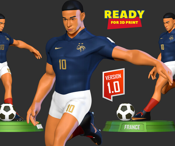 ArtStation - Kylian Mbappe | Resources
