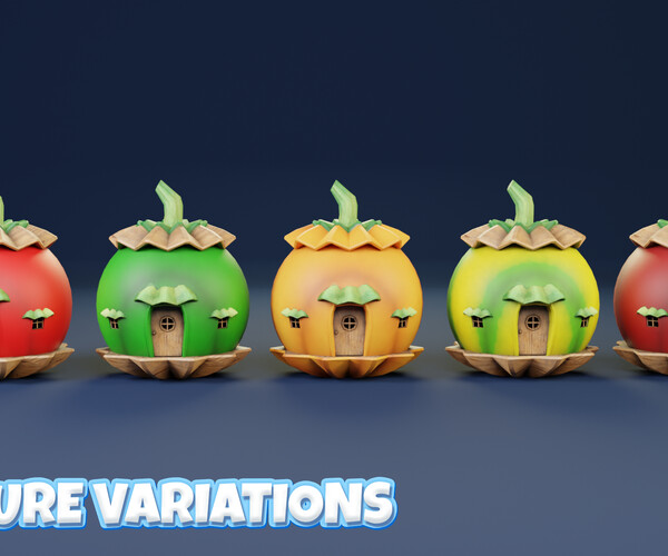 ArtStation - Bugs City Cartoon Town Stylized Environment with 15 Rigged ...