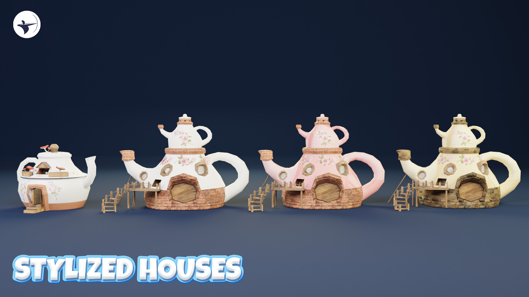 ArtStation - Bugs City Cartoon Town Stylized Environment with 15 Rigged ...