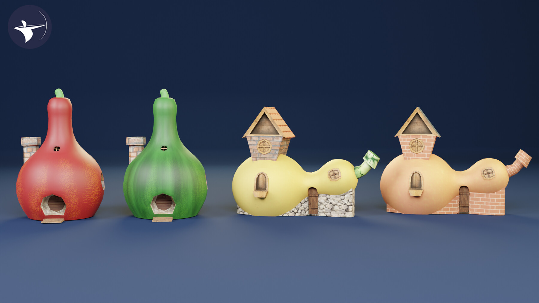 ArtStation - Bugs City Cartoon Town Stylized Environment with 15 Rigged ...