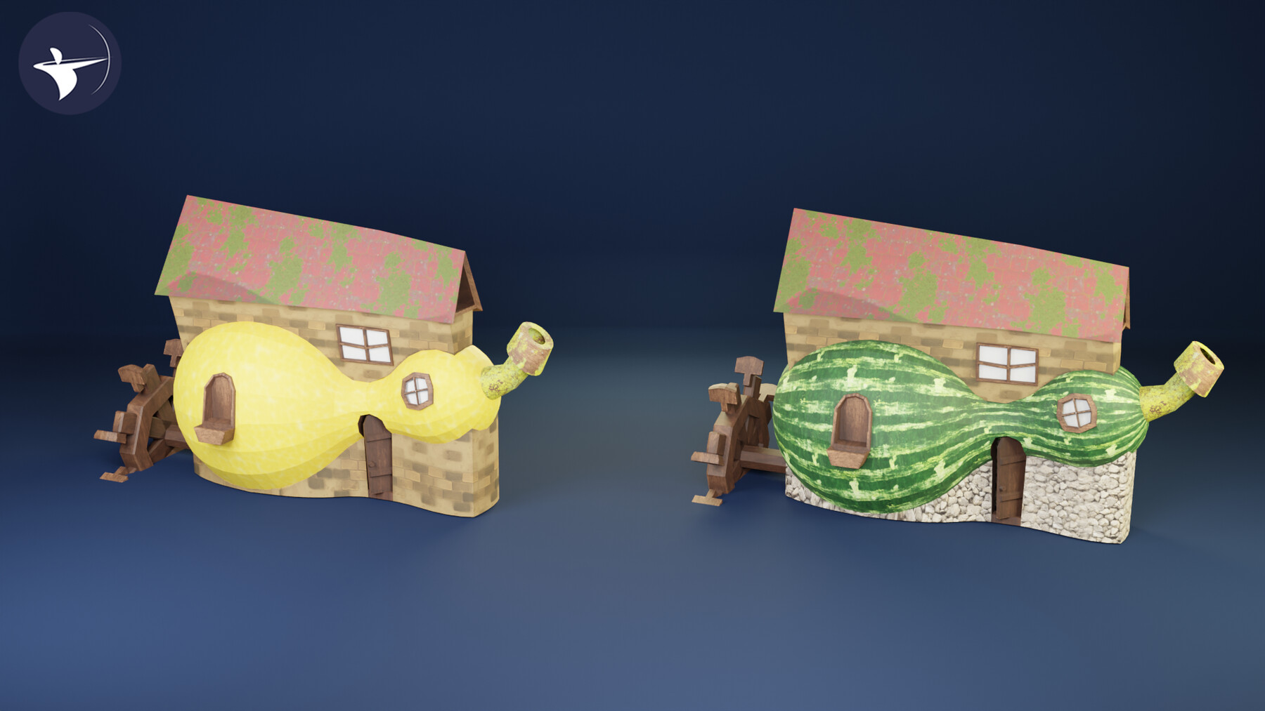 ArtStation - Bugs City Cartoon Town Stylized Environment with 15 Rigged ...