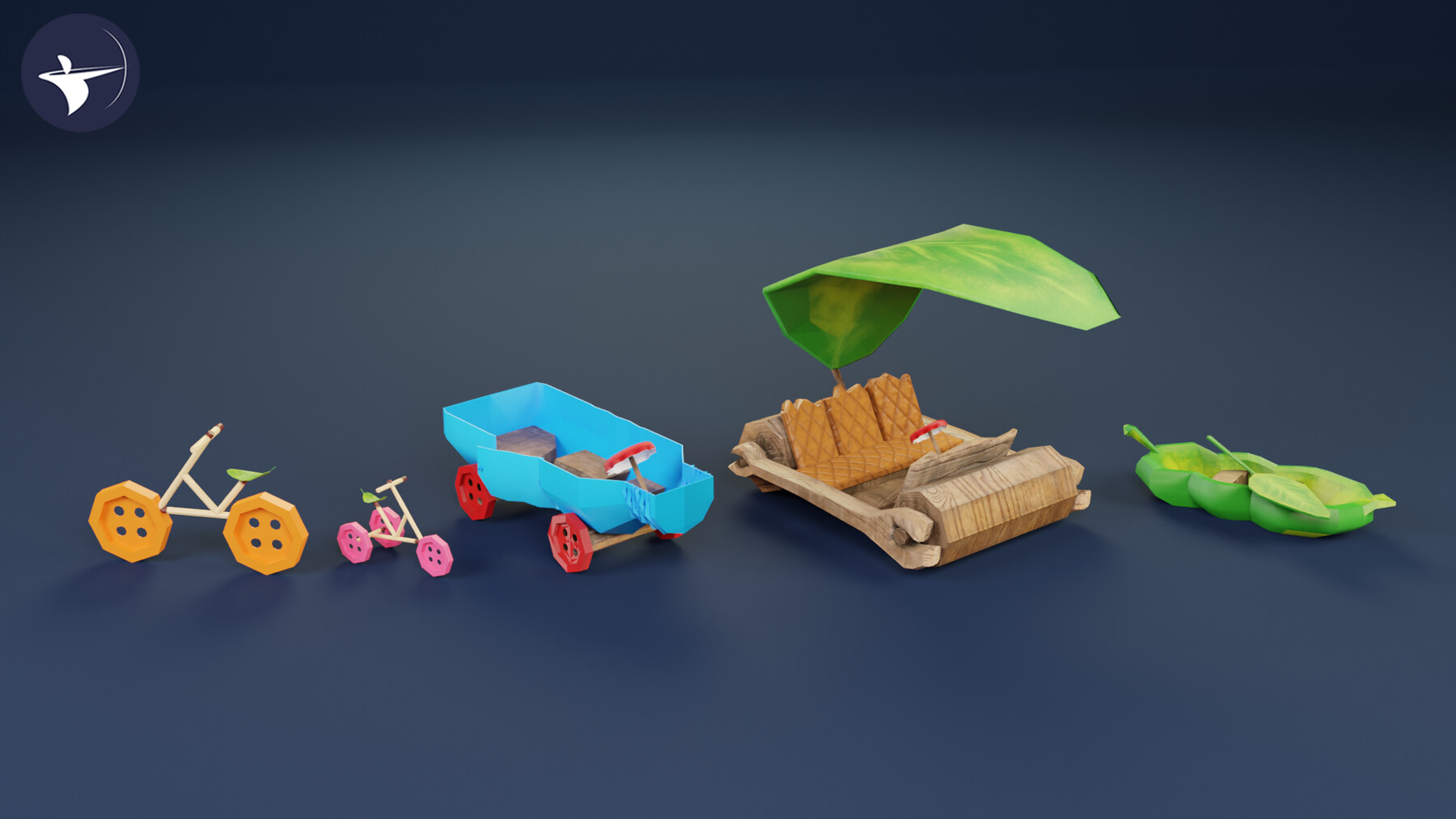 ArtStation - Bugs City Cartoon Town Stylized Environment with 15 Rigged ...