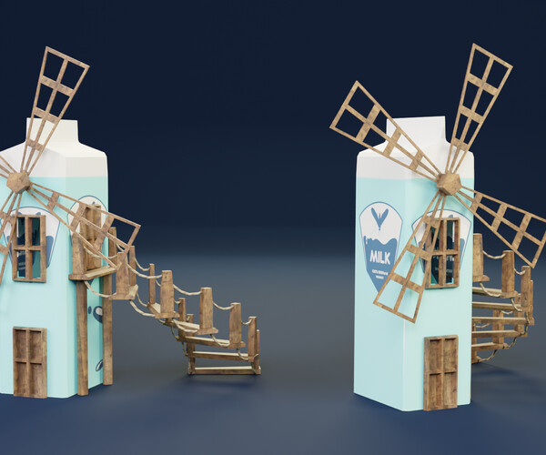 ArtStation - Bugs City Cartoon Town Stylized Environment with 15 Rigged ...