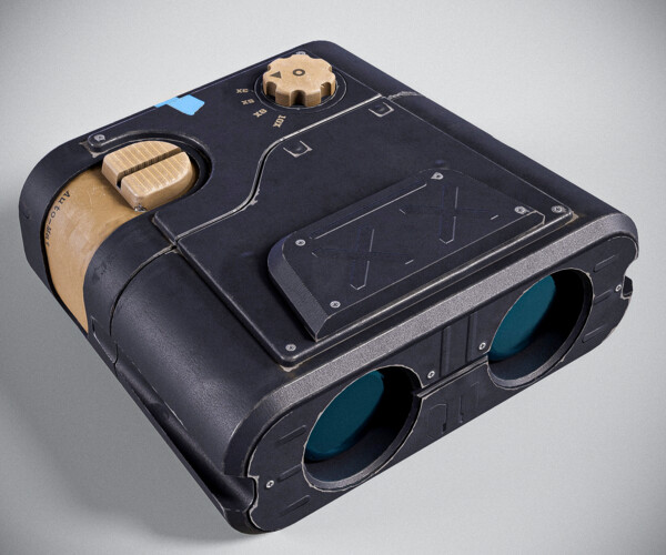 ArtStation - Sci-fi Realistic Binocular PBR | Game Assets