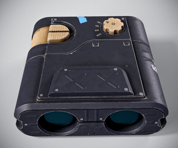 ArtStation - Sci-fi Realistic Binocular PBR | Game Assets