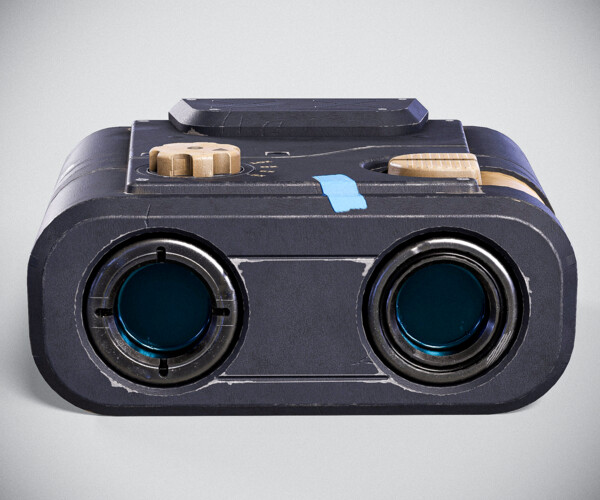 ArtStation - Sci-fi Realistic Binocular PBR | Game Assets