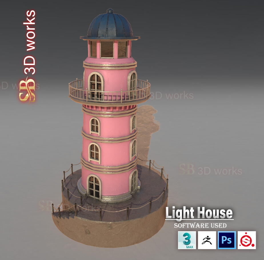 ArtStation - Light House | Game Assets