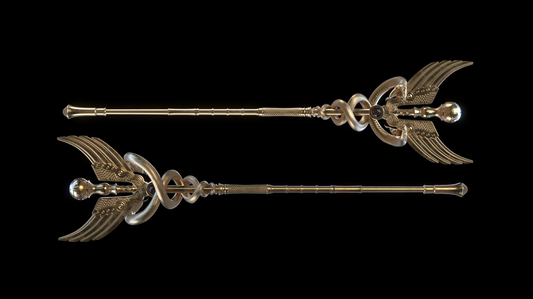 ArtStation - Caduceus - 3D Printing | Resources