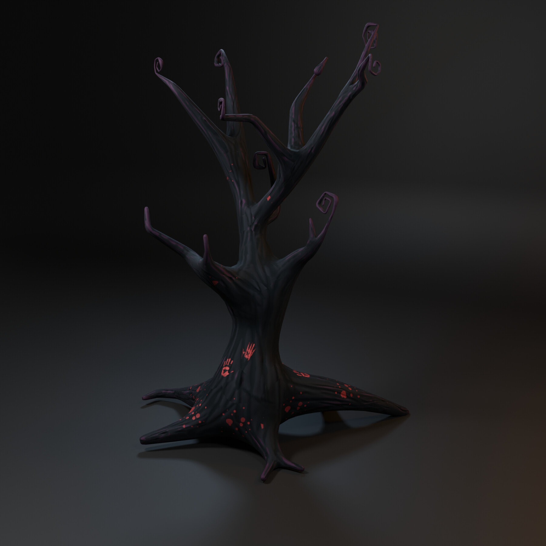 ArtStation - Stylized Tree | Darkness | Haloween | Horror Story | Game ...