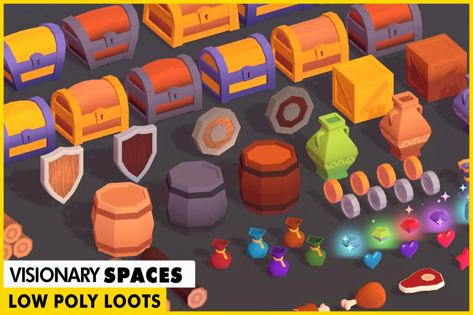 ArtStation - Low Poly Loot Pack | Game Assets