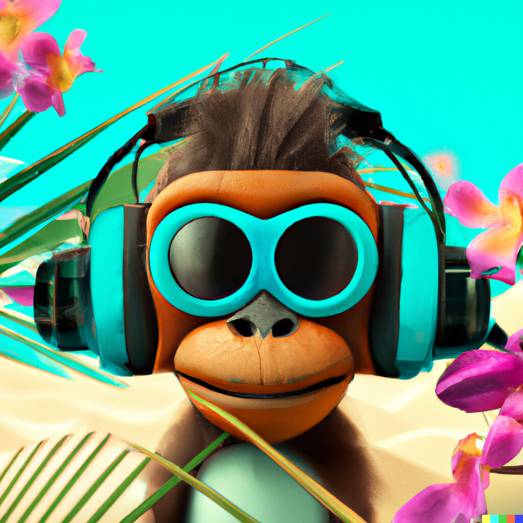 ArtStation - Monkey tropical | Artworks