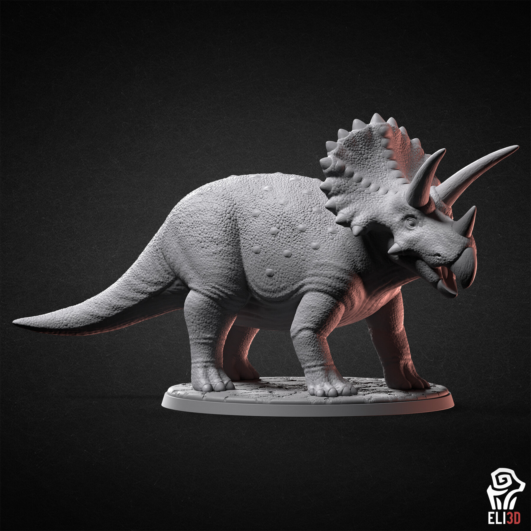 ArtStation - Dinosaur Bundle 1 - Dino Models for 3D-Printing | Resources