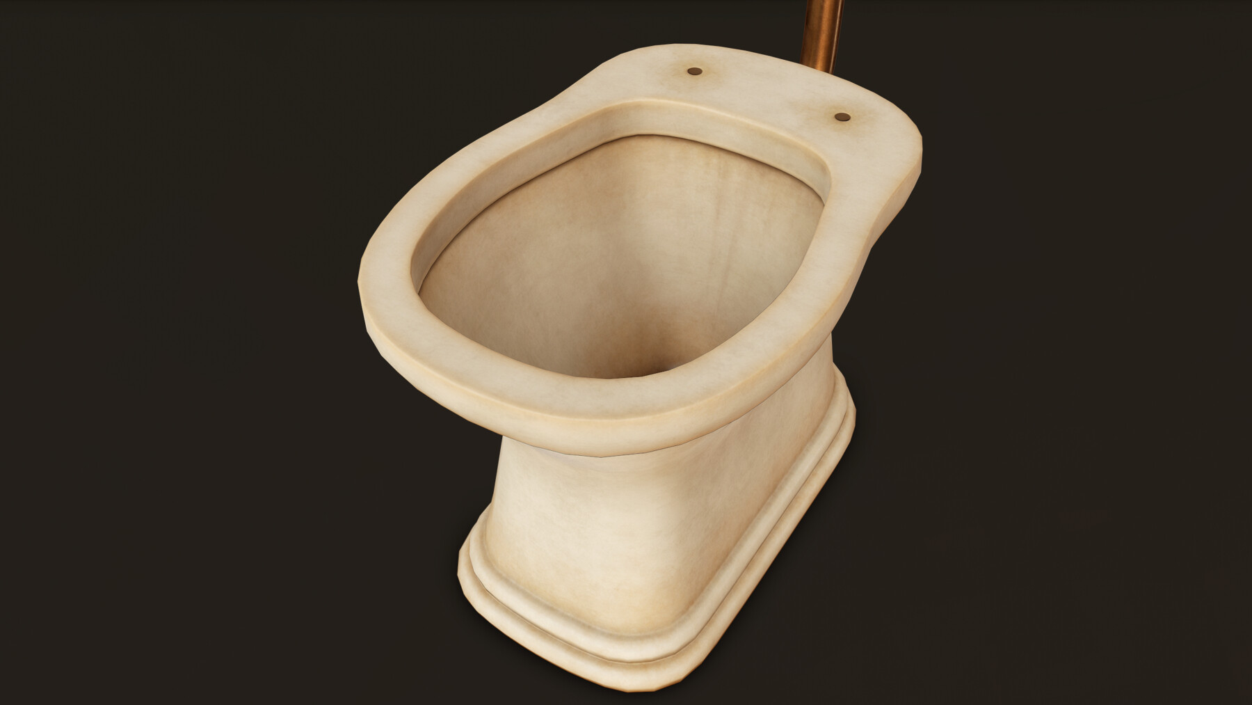 ArtStation - Antique Toilet | Toilet Paper, Toilet Paper Holder, Toilet Brush | Game Assets