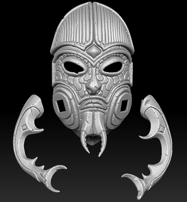 ArtStation - Fantasy masks 2 collection 3d print | Resources