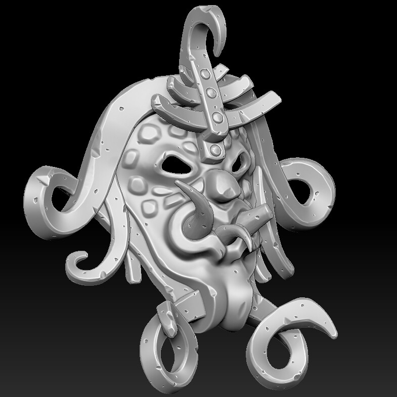 ArtStation - Fantasy masks 2 collection 3d print | Resources