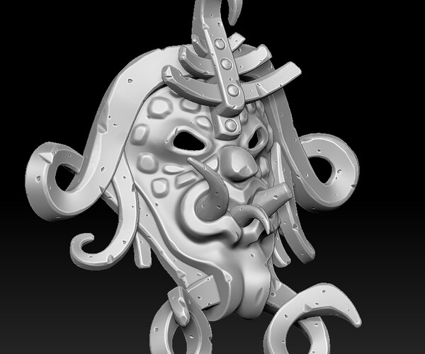 ArtStation - Fantasy masks 2 collection 3d print | Resources