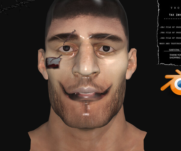 ArtStation - Ninth "Purge" Smile | Game Assets