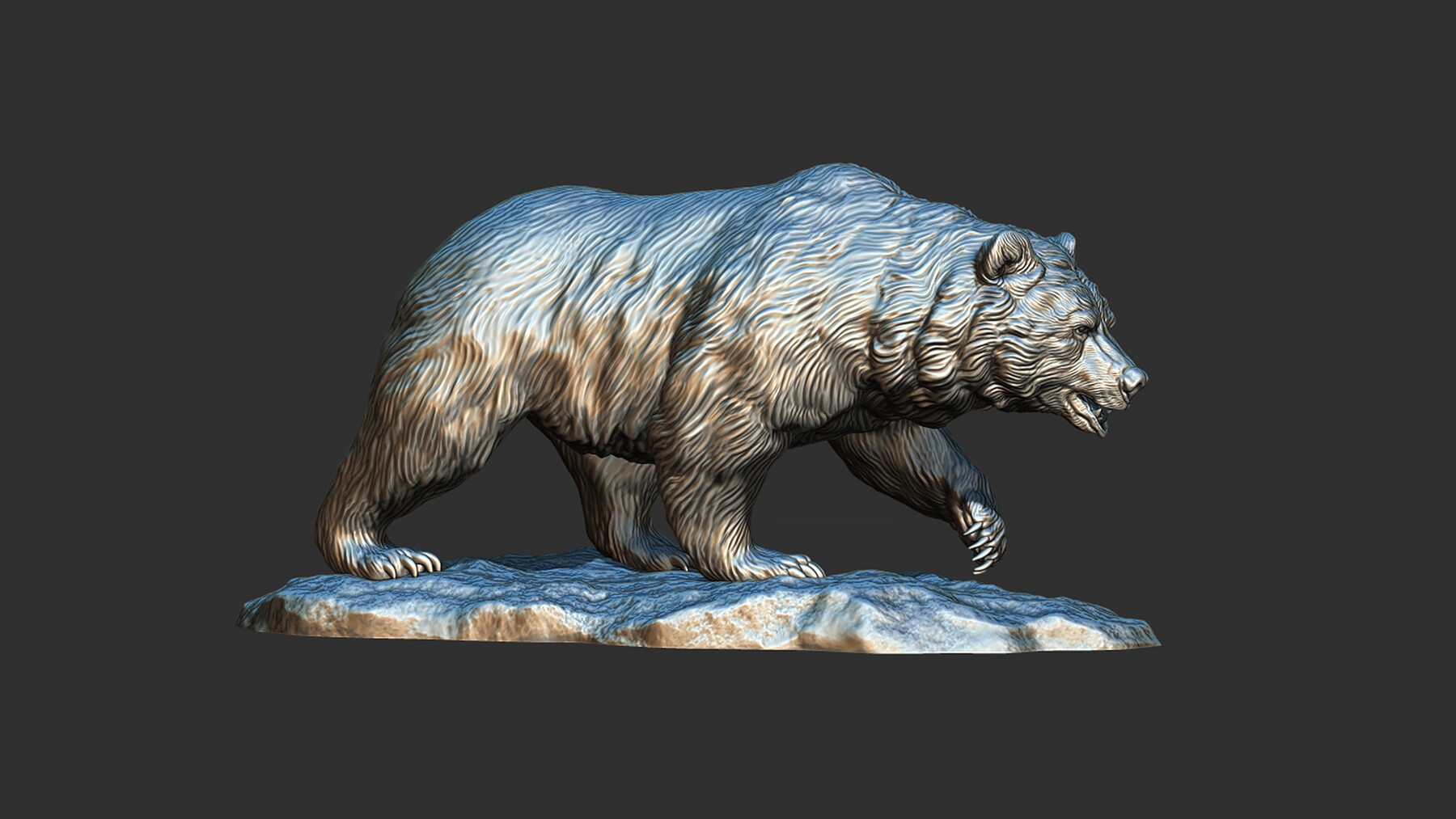 ArtStation - Bear walking | Resources