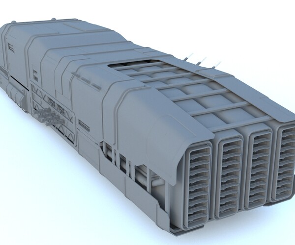 ArtStation - Sci Fi structures kitbash | Resources