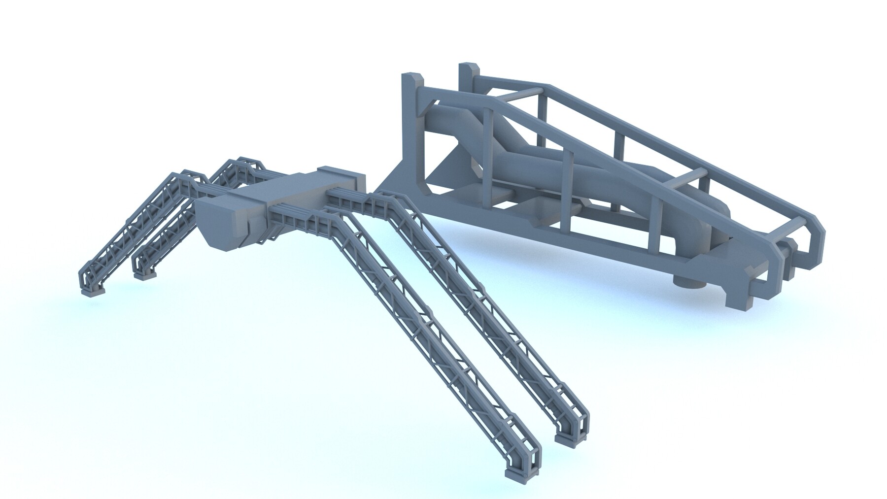 ArtStation - Sci Fi structures kitbash | Resources