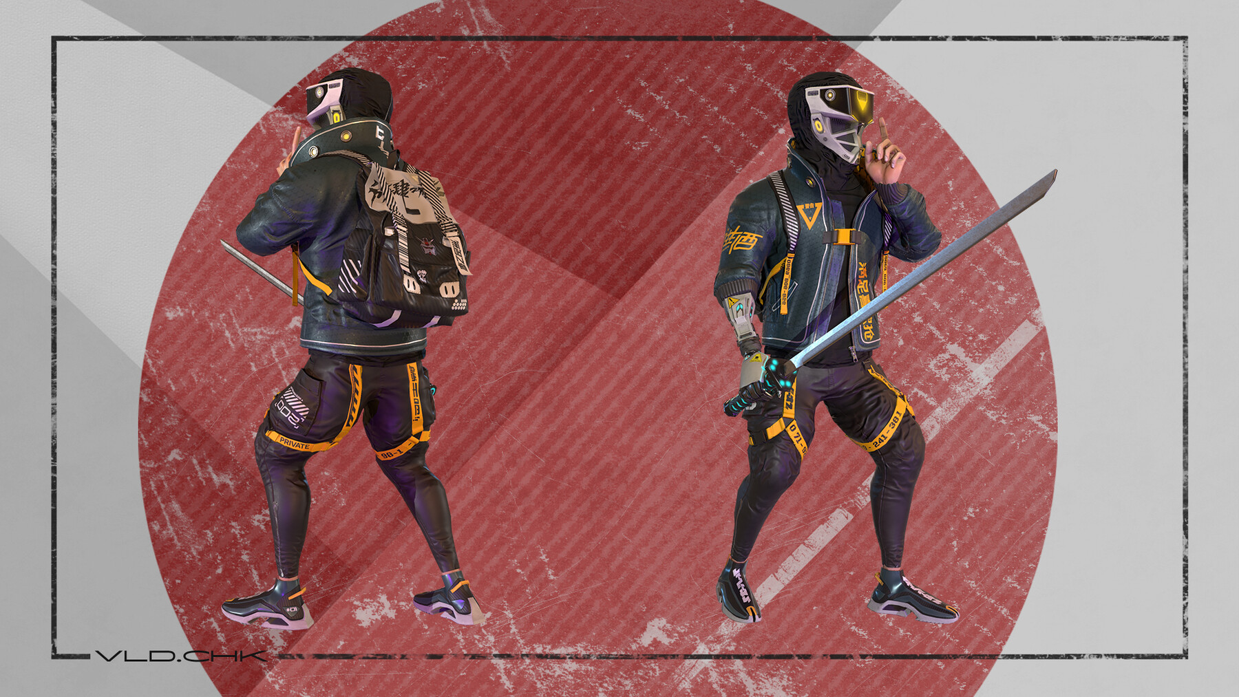 ArtStation - Cyber Ninja | Game Assets