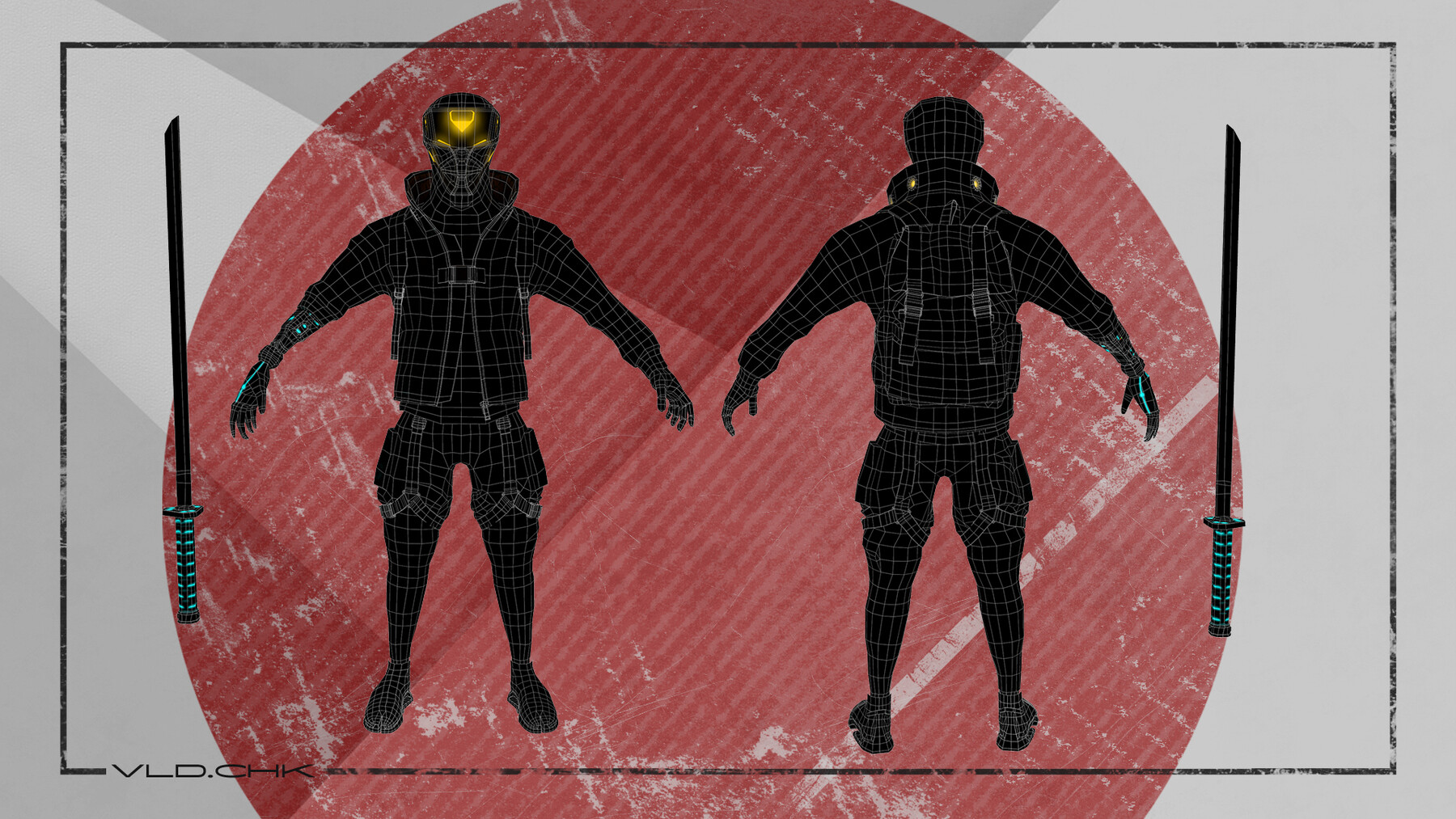 ArtStation - Cyber Ninja | Game Assets