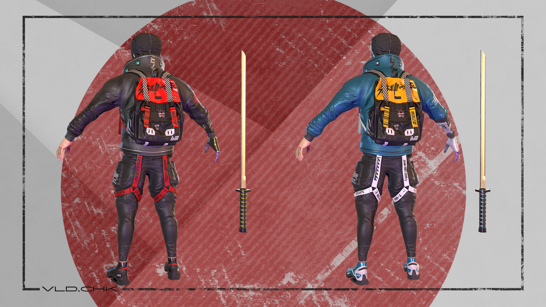 ArtStation - Cyber Ninja | Game Assets