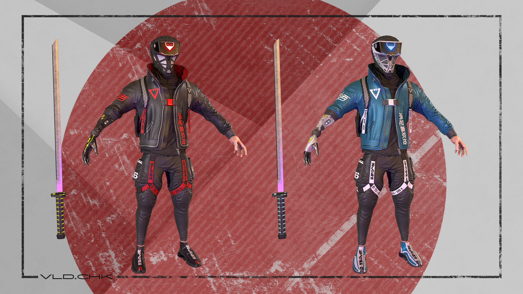 ArtStation - Cyber Ninja | Game Assets