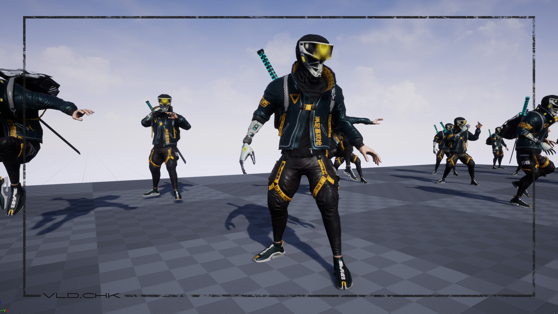 ArtStation - Cyber Ninja | Game Assets