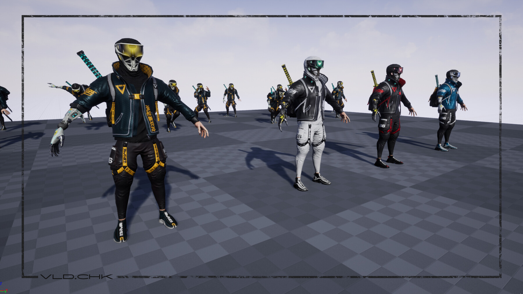 ArtStation - Cyber Ninja | Game Assets