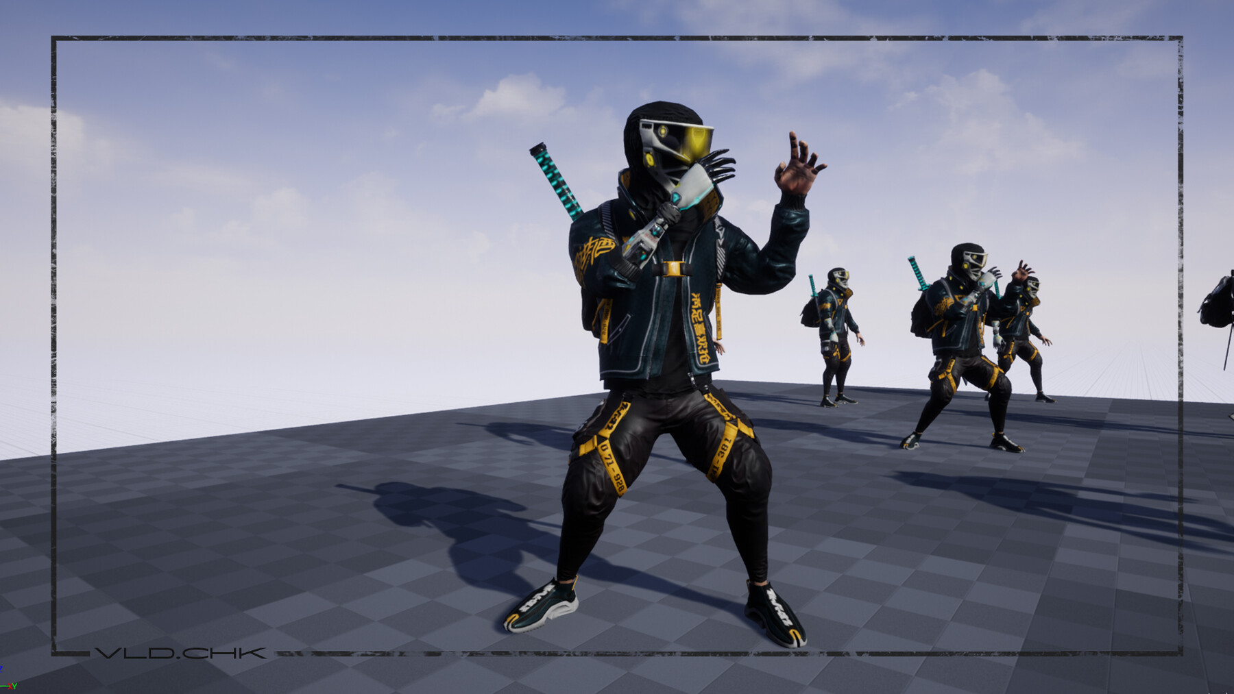 ArtStation - Cyber Ninja | Game Assets