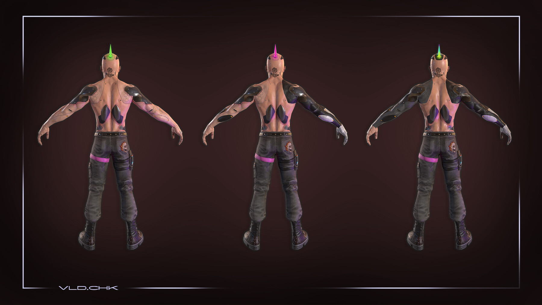 ArtStation - Cyber Warrior | Game Assets