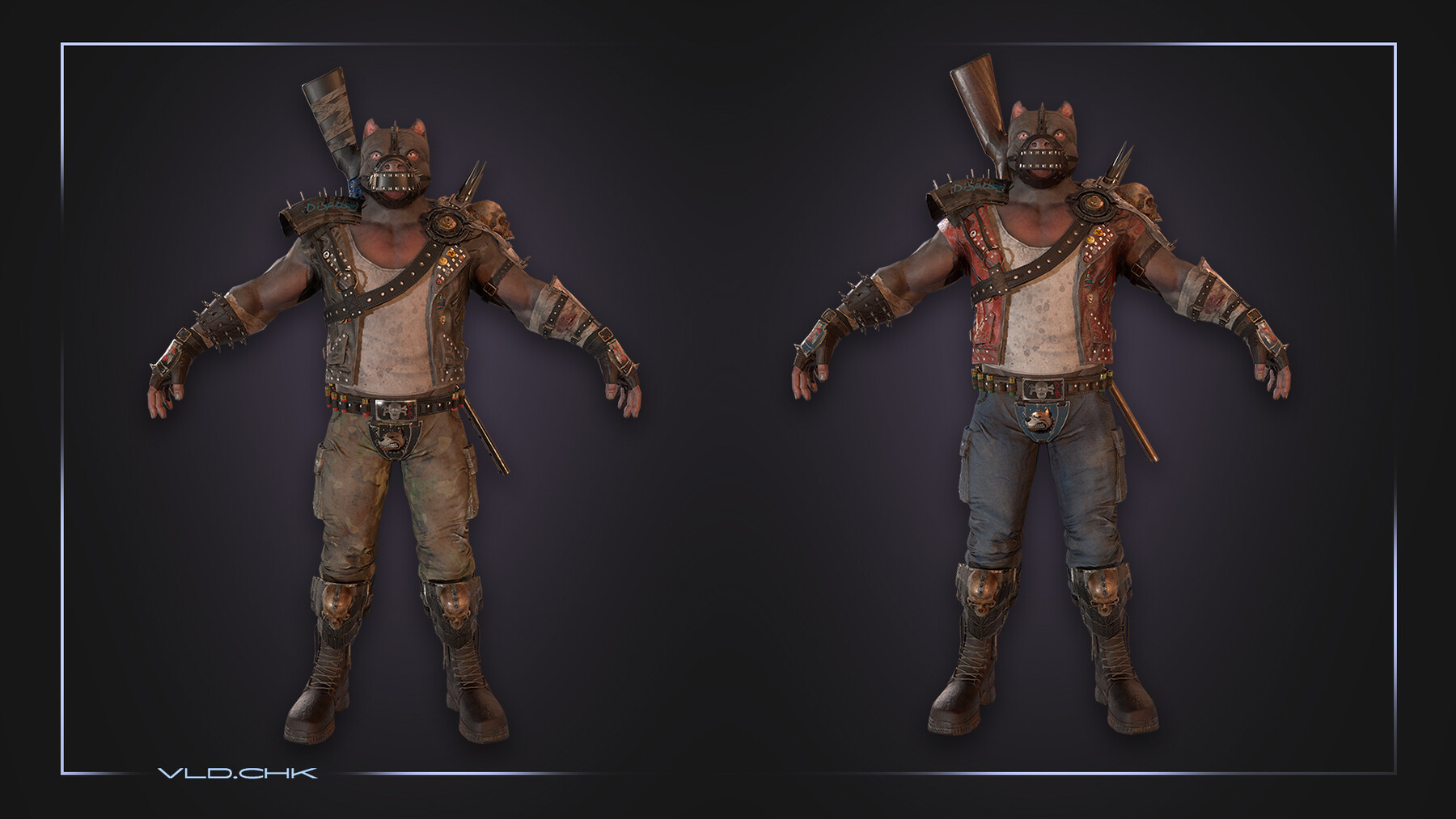 ArtStation - Dog Man | Game Assets