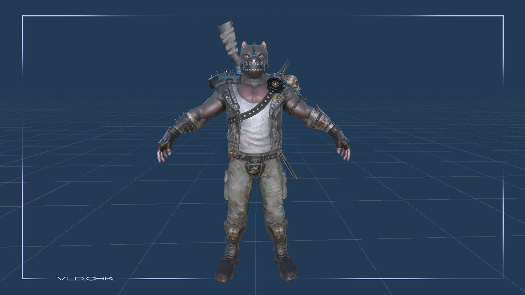 ArtStation - Dog Man | Game Assets