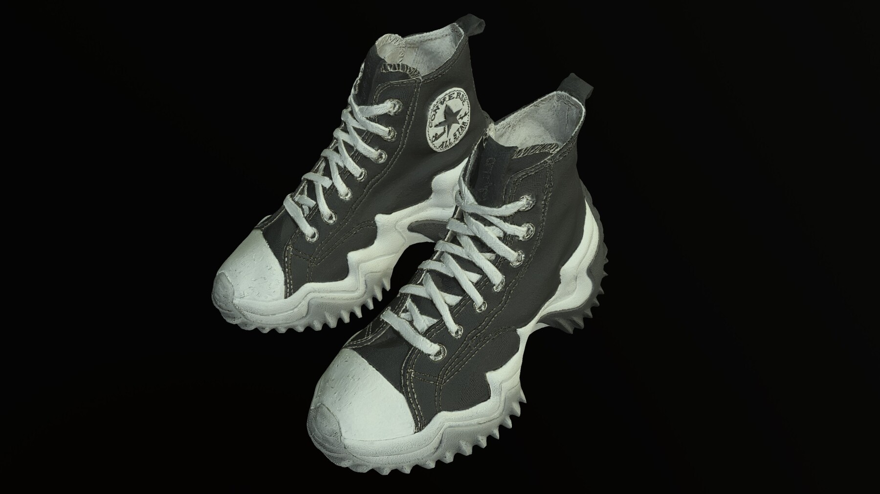 ArtStation - Converse Star Motion High Shoes Low-poly | Game Assets