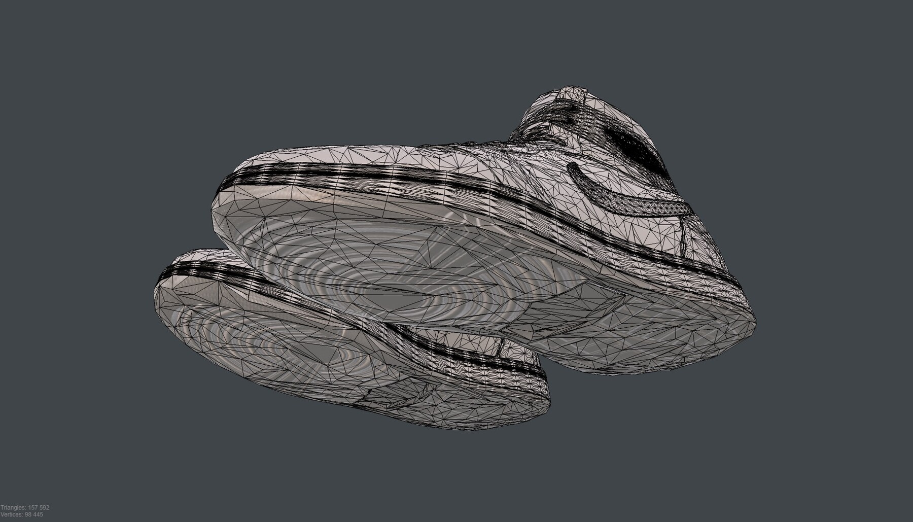 ArtStation - Nike Air Jordan 1 Shoes Low-poly | Game Assets