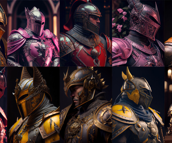 ArtStation - 145 arts - Knight Costume - Concept Reference Pack Vol.05 ...