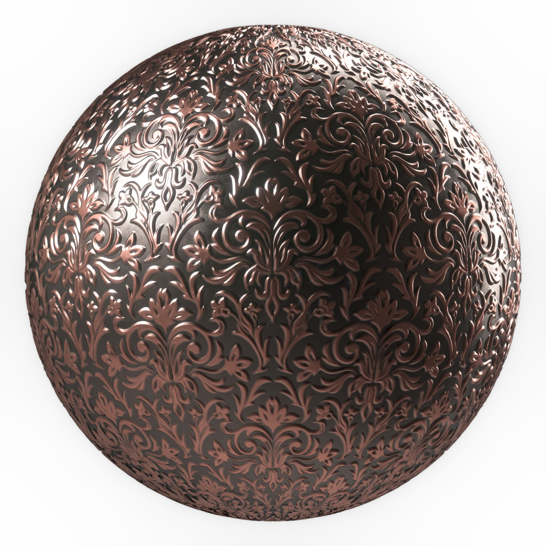 ArtStation - Metal Materials 8- Ornament Metal panels By SBSAR File ...
