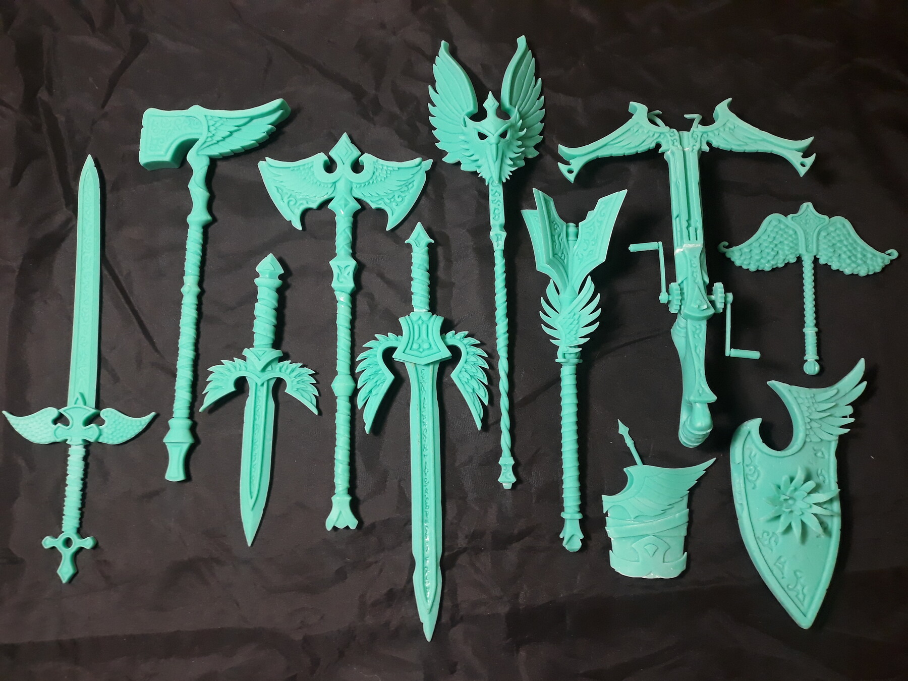ArtStation - Runes weapons collection 3d print | Resources