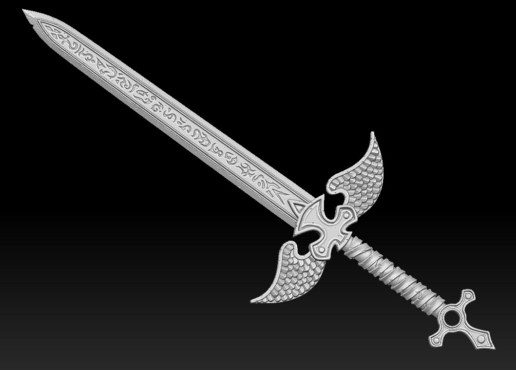 ArtStation - Runes weapons collection 3d print | Resources