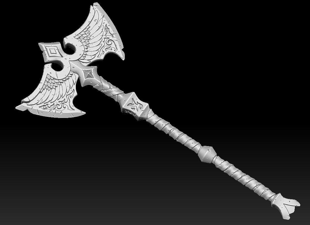 ArtStation - Runes weapons collection 3d print | Resources