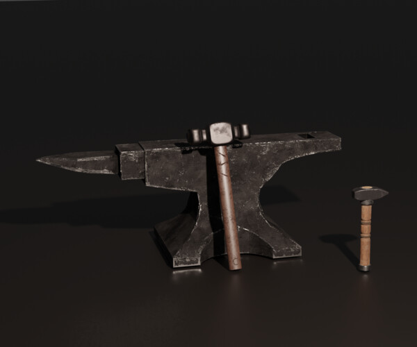 ArtStation - Medieval Blacksmith Tool | Game Assets