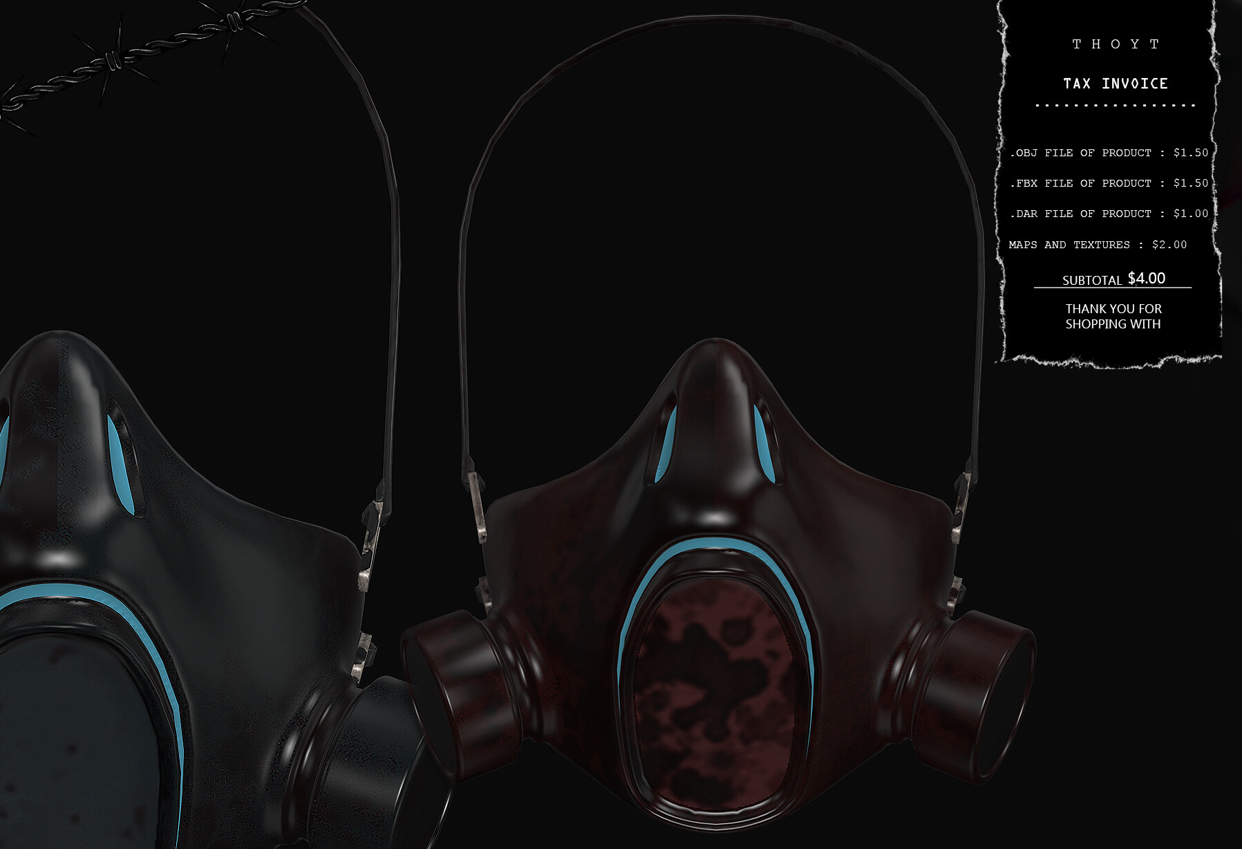 ArtStation - Textured Masks Bundle | Game Assets