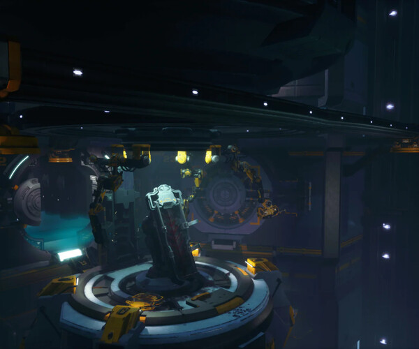 ArtStation - The Vault - Horror Sci Fi Space Prison | Game Assets